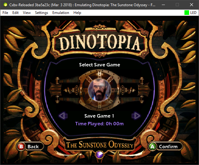 Dinotopia: The Sunstone Odyssey [TM-015] [1.02] · Issue #691 · Cxbx-Reloaded/game-compatibility ...