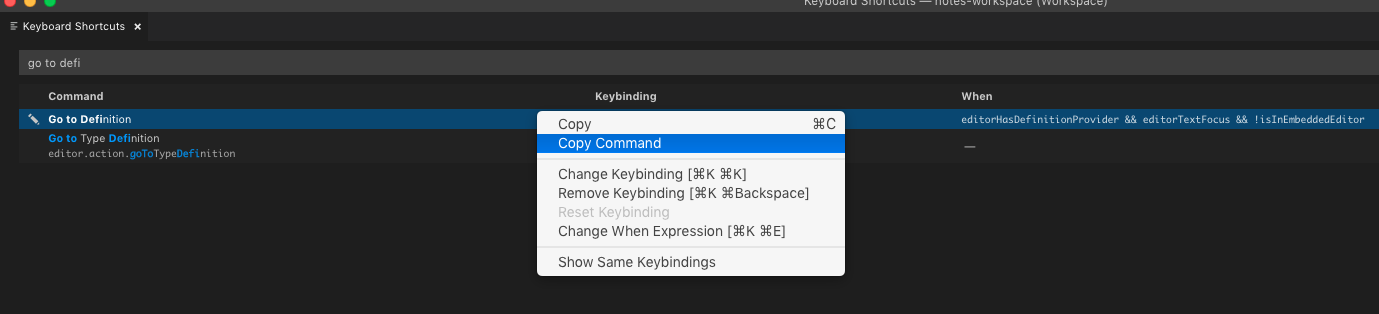 Configurable Key Mapping For Jump To Definition · Issue 3909 · Vscodevim Vim · Github