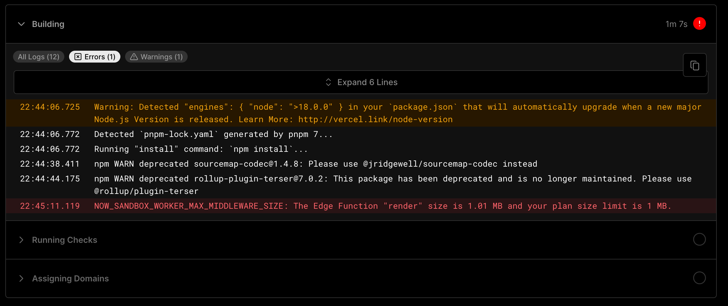vercel超过免费版限制 · Issue #125 · ourongxing/chatgpt-vercel · GitHub