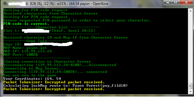 packet tokenizer encrypted packet received pRO Thor/Loki · Issue #888 · OpenKore/openkore · GitHub