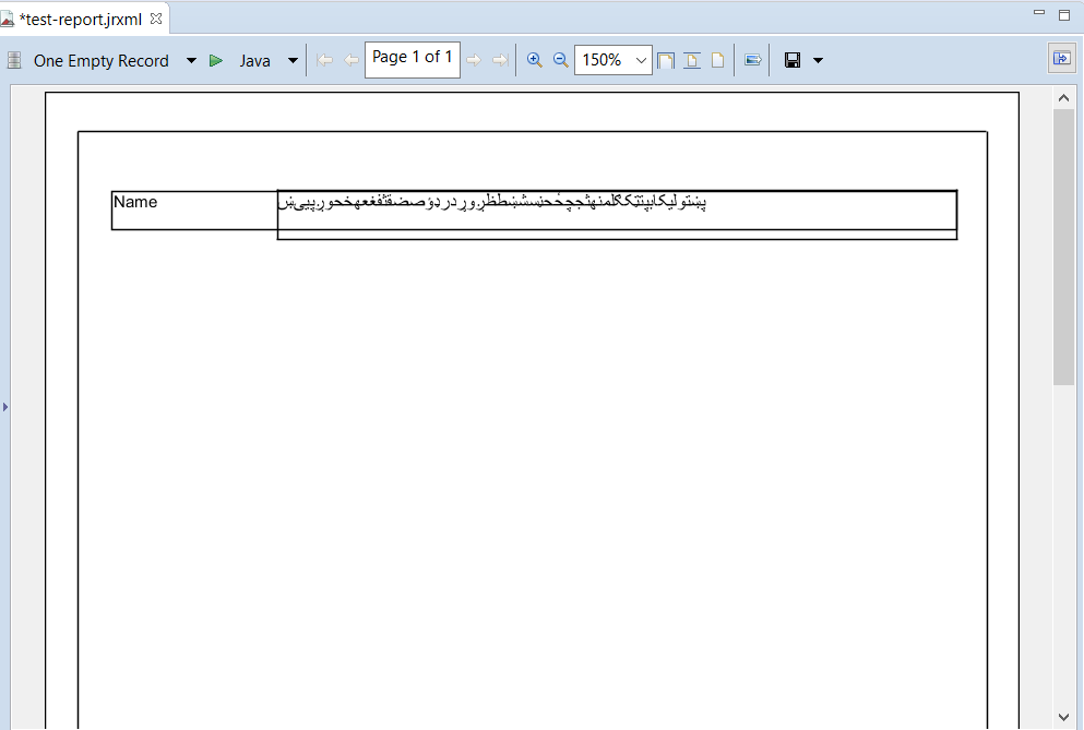 Pashto Text not displaying correctly while generating a pdf report ...