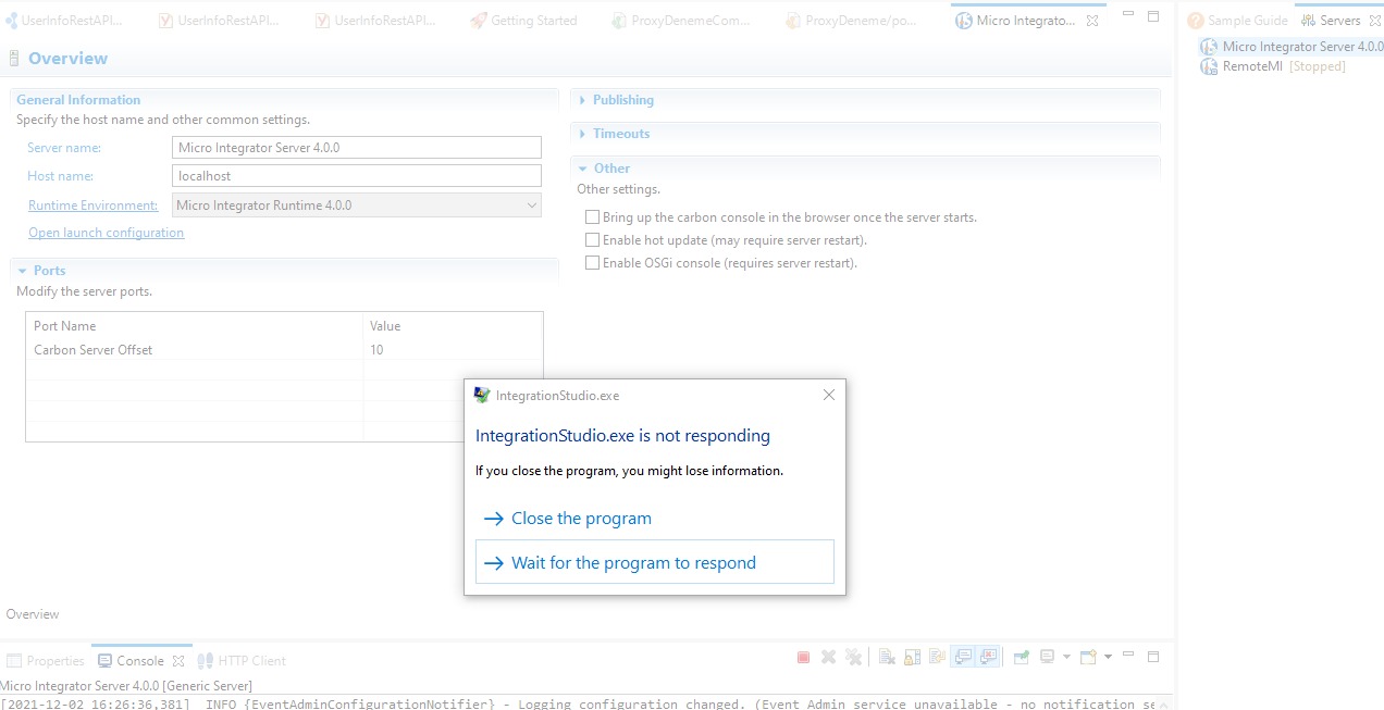 Integration Studio crashes on server config screen · Issue #969 · wso2/integration-studio · GitHub