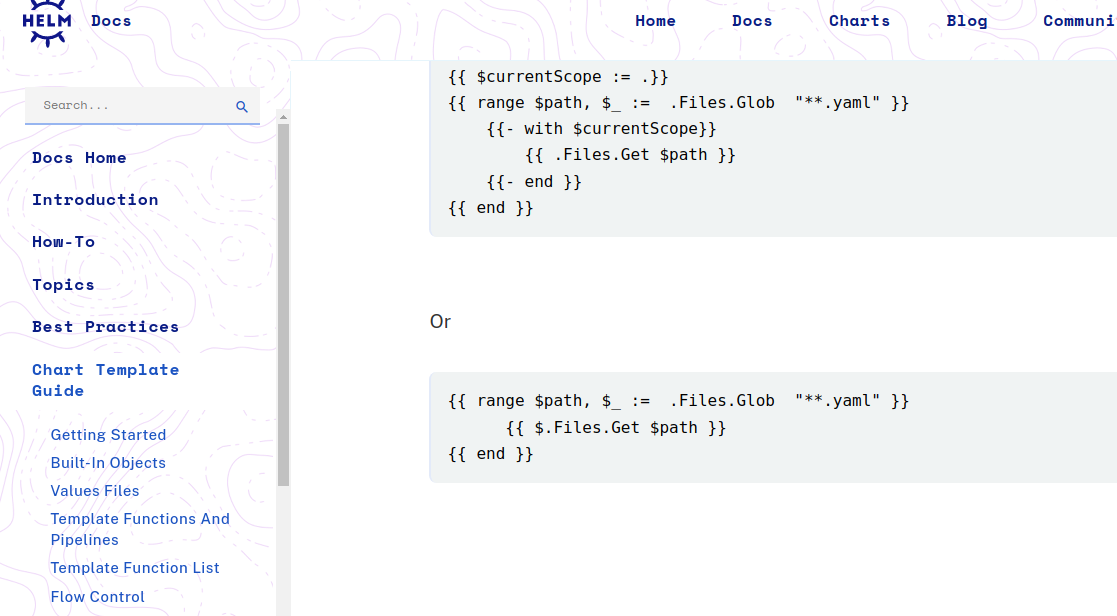 example .Files.Get from documentation not working · Issue #3403 · helm/helm · GitHub