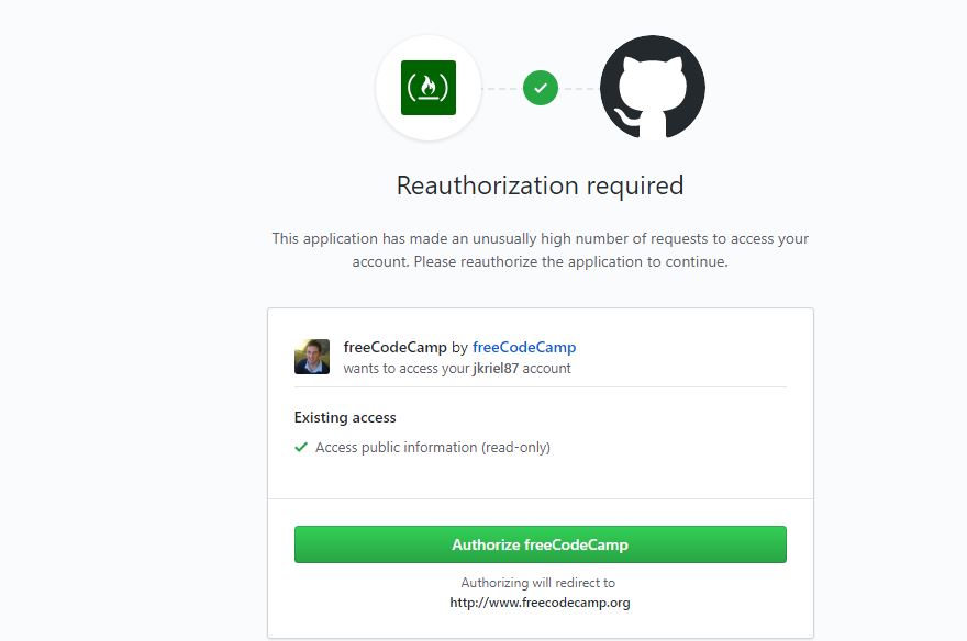 Can't login to FreeCodeCamp · Issue #7122 · freeCodeCamp/freeCodeCamp · GitHub