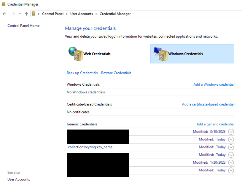 SecretStore `set` keyring and collection are swapped between execution and documentation · Issue ...