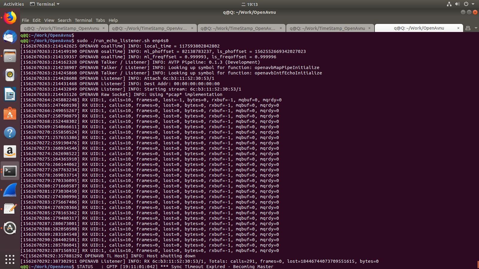 echo_talker and echo_listener issue · Issue #724 · Avnu/OpenAvnu · GitHub