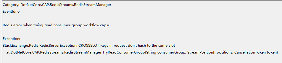 Using In Redis Cluster，exceptincrossslot Keys In Request Dont Hash To The Same Slot · Issue