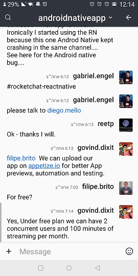 Message text not visible when device language set to Hebrew · Issue #2003 · RocketChat/Rocket ...