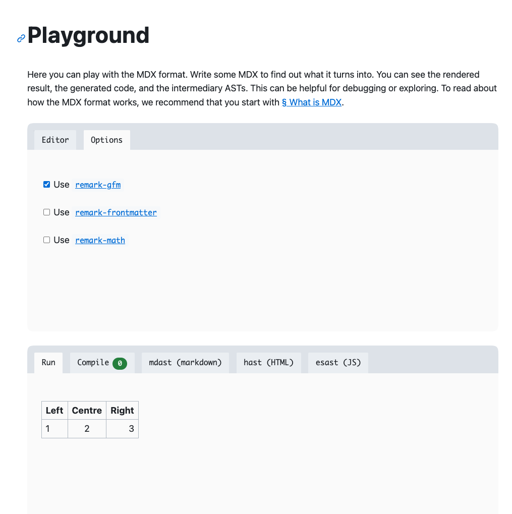 MDX2: Table incorrectly rendering · Issue #18556 · storybookjs/storybook · GitHub