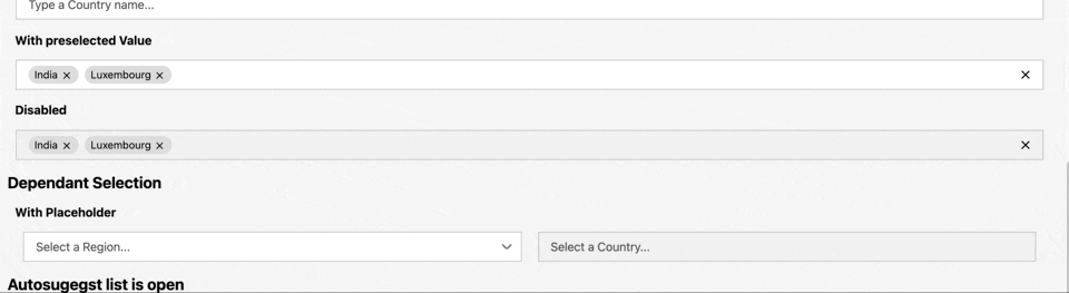 Autosuggest - Multiple Selection > disabled effect not working · Issue #1792 · SUI-Components ...