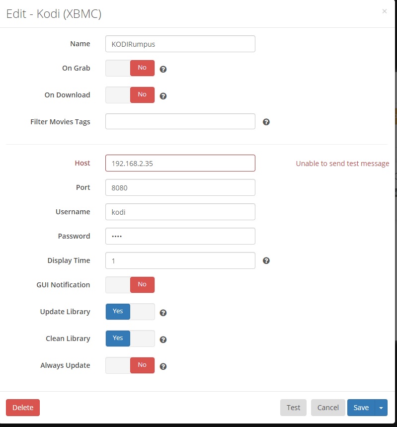 KODI Connect Stopped working · Issue #3660 · Radarr/Radarr · GitHub