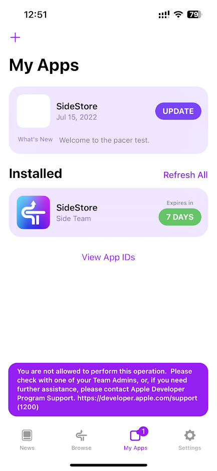 Allow importing/exporting certificate(s) / provisioning profile(s) · Issue #65 · SideStore ...