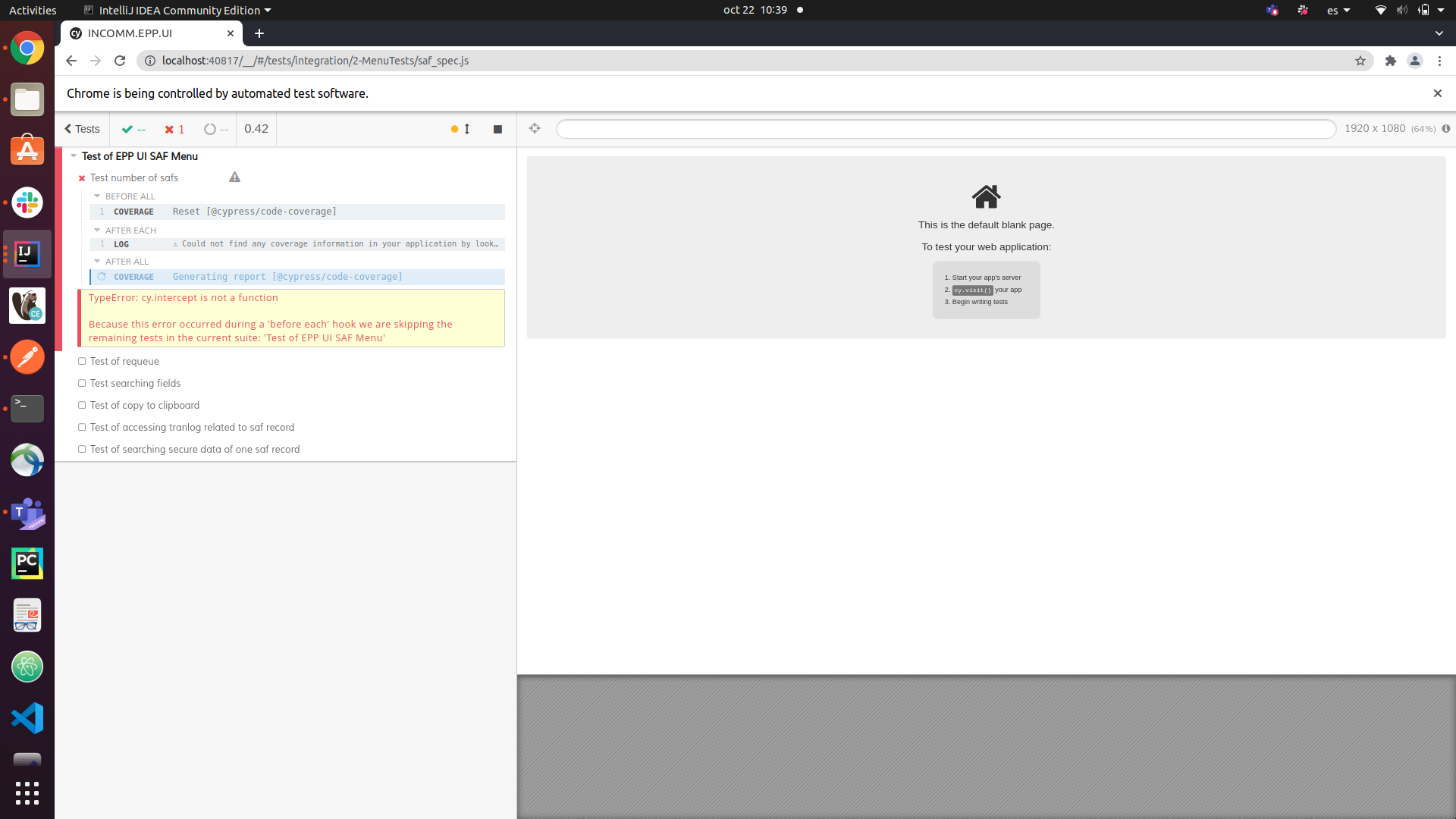 cy.intercept is not recognized as a function · Issue #18608 · cypress-io/cypress · GitHub