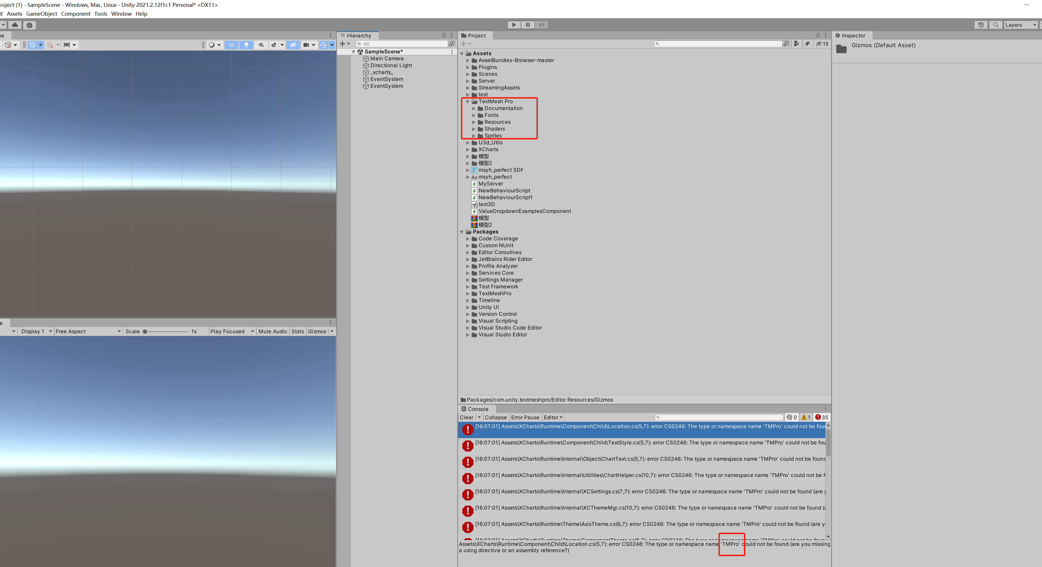 关于使用TextMeshPro的问题 · Issue #194 · XCharts-Team/XCharts · GitHub
