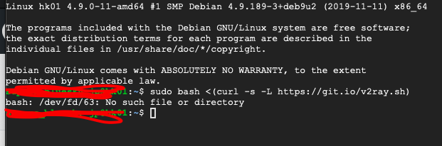 (Google Cloud)No such file or directory · Issue #404 · 233boy/v2ray ...