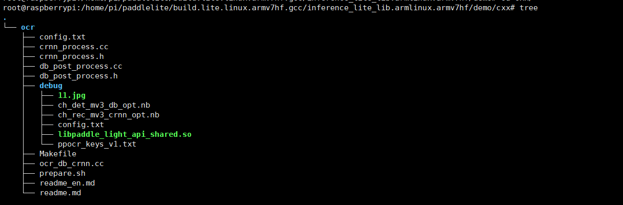 树莓派linux armv7 预测库没有makefile文件 · Issue #4162 · PaddlePaddle/Paddle-Lite ...
