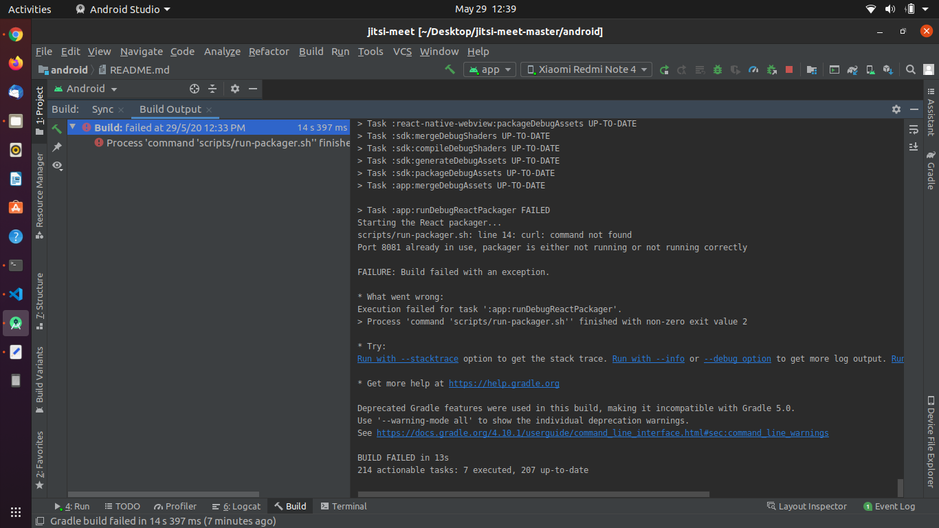 Port 8081 already in use, packager is either not running or not running correctly · Issue #6904 ...