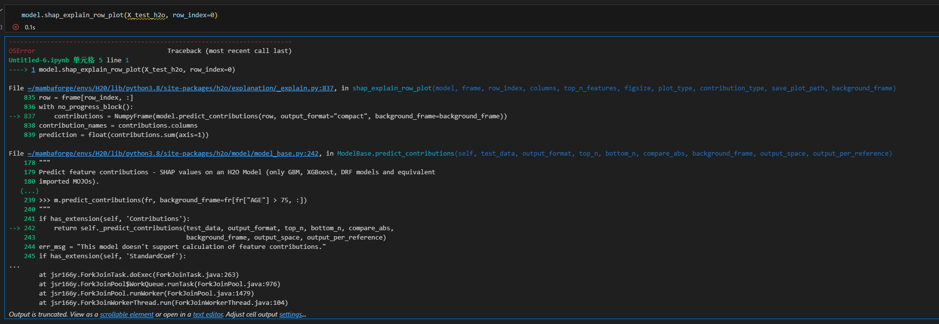 Make Sure Java Error Messages Are Visible On Python · Issue 15888 · H2oai H2o 3 · Github