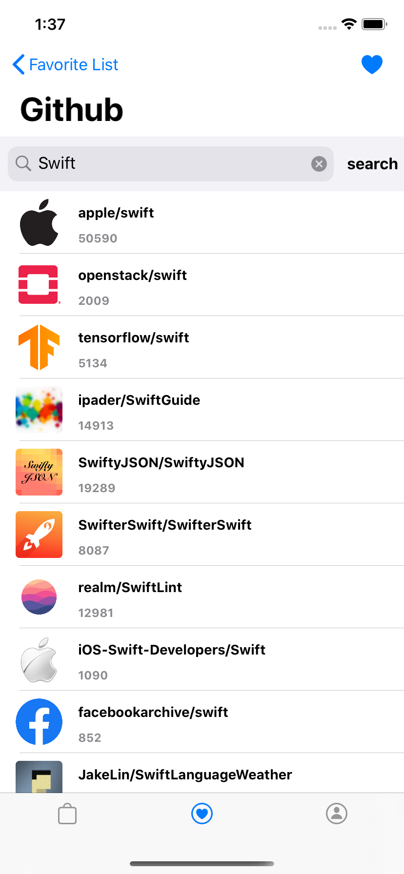 GitHub - fuwamaki/sample-mvvm-ios: iOS mvvm sample app, with Rx and UIKit.