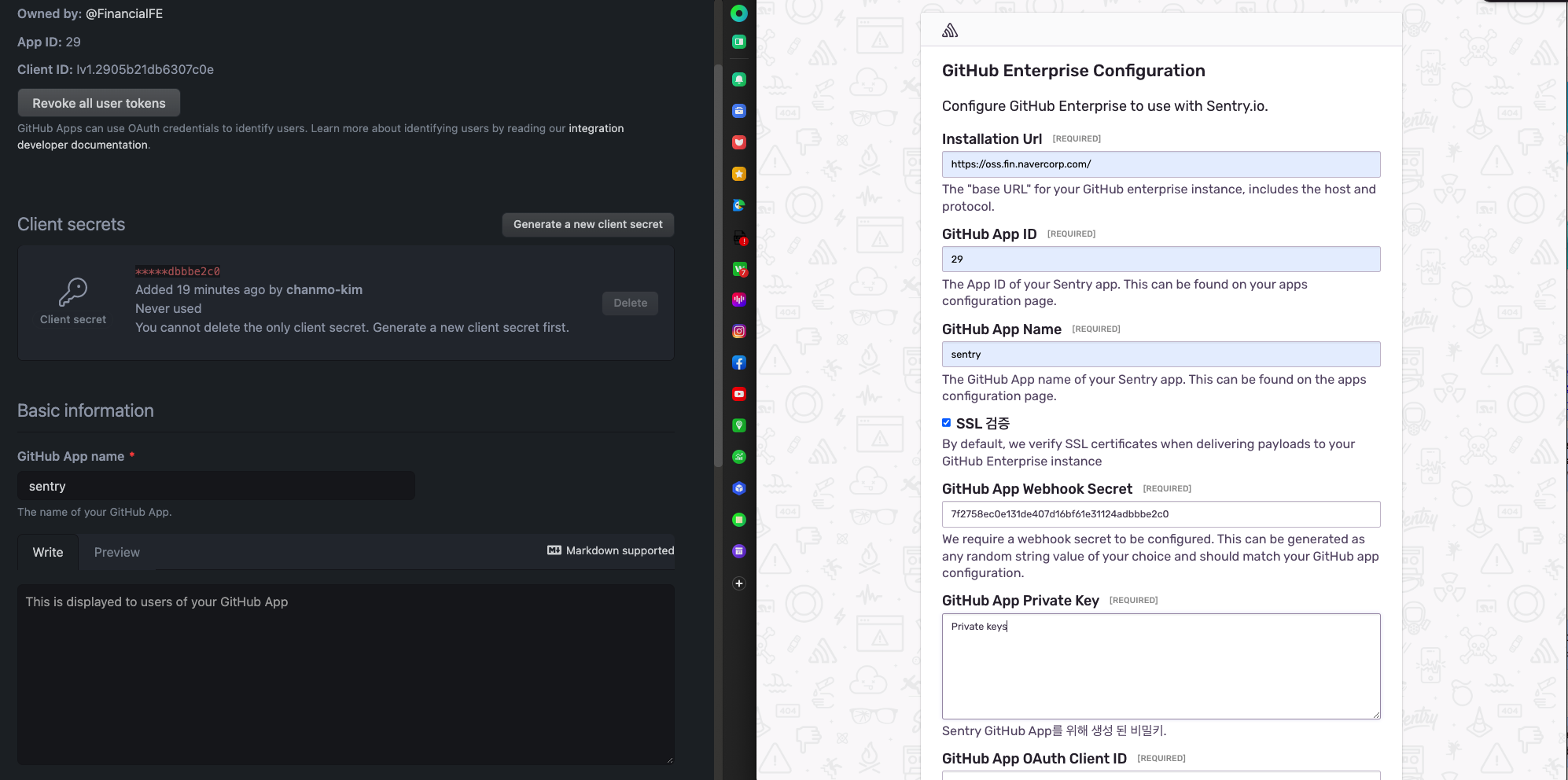 GitHub Enterprise Integration: The installation will not work. · Issue #34678 · getsentry/sentry ...