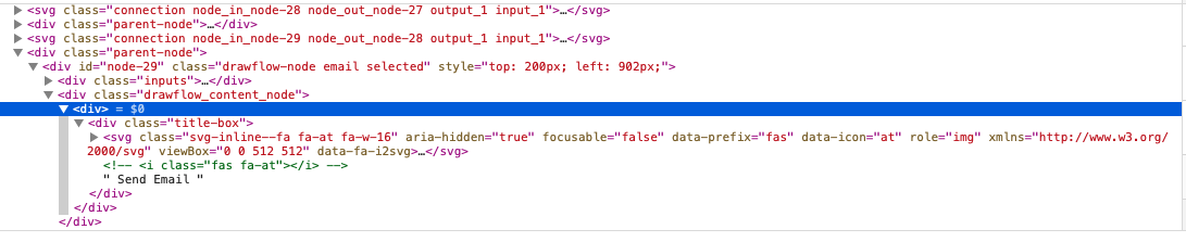 Changing node name after rendering · Issue #394 · jerosoler/Drawflow · GitHub