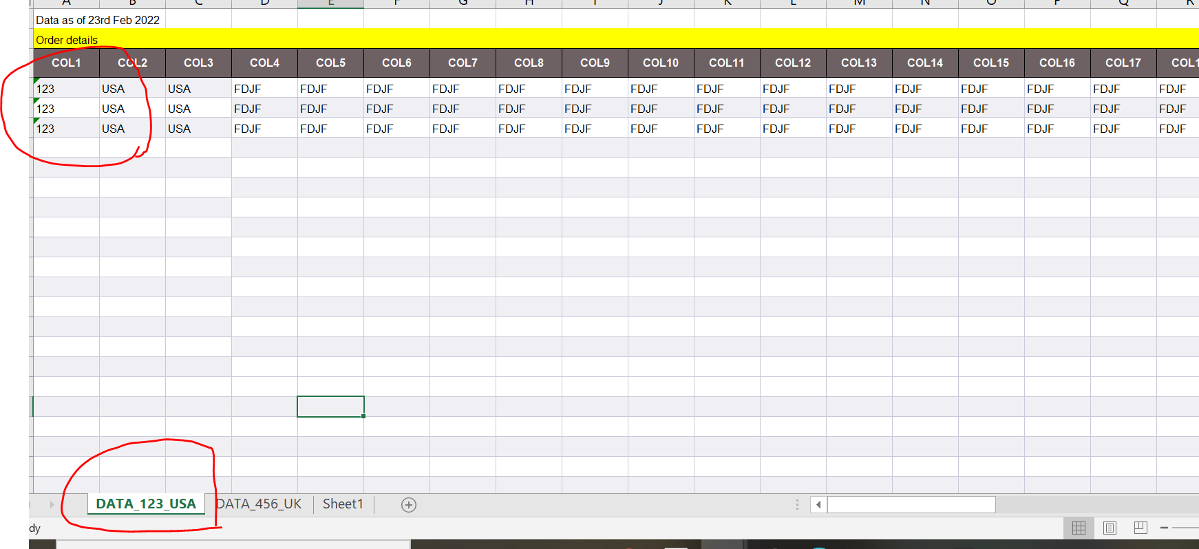 Question - How to export the fomat/style to multiple sheets of an existing excel file/new excel ...
