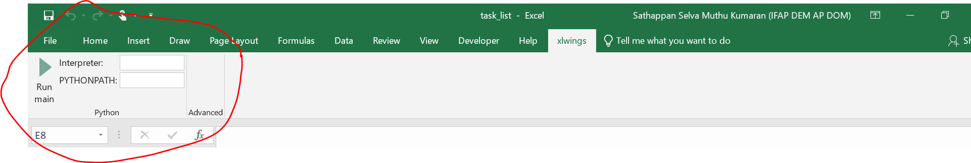 Missing menu options with xlwings add-in · Issue #1879 · xlwings/xlwings · GitHub