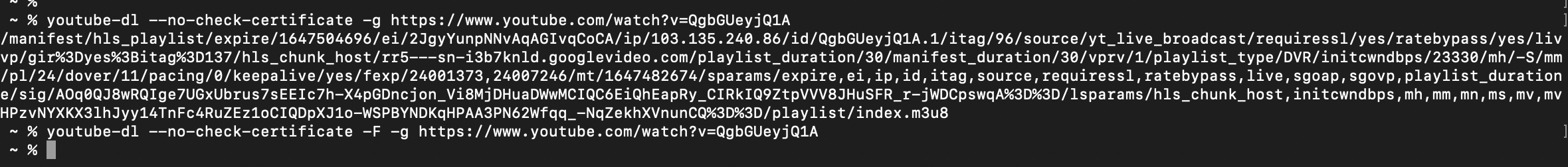Can I Specify The Video Protocol For The G Option? · Issue 30749 · Ytdl Orgyoutube Dl · Github
