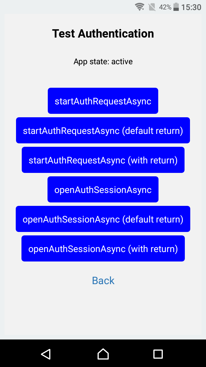 AuthSession returns dismiss result on Android standalone app · Issue #12044 · expo/expo · GitHub
