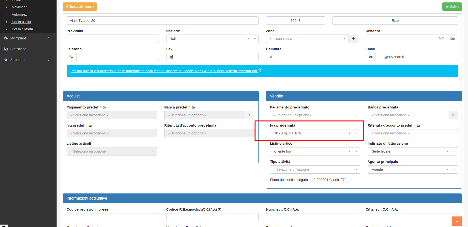 Bug: iva articolo per ddt · Issue #368 · devcode-it/openstamanager · GitHub