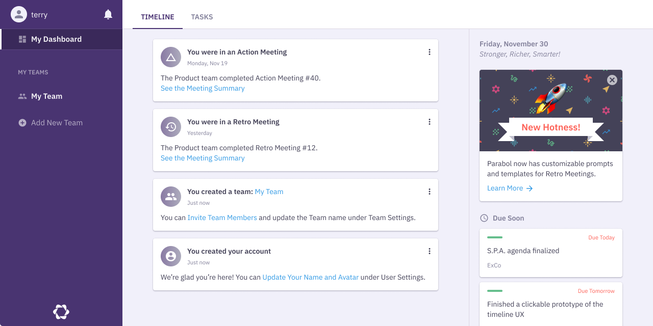 Design timeline right drawer placeholder · Issue #2580 · ParabolInc/parabol · GitHub