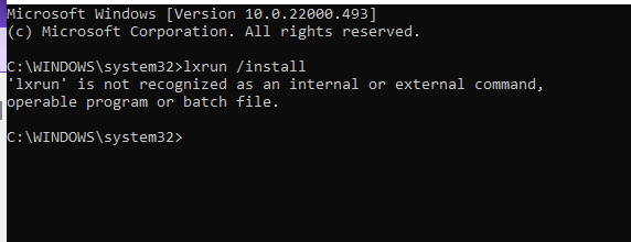 0x80070057 "The parameter is incorrect" · microsoft WSL · Discussion #8282 · GitHub