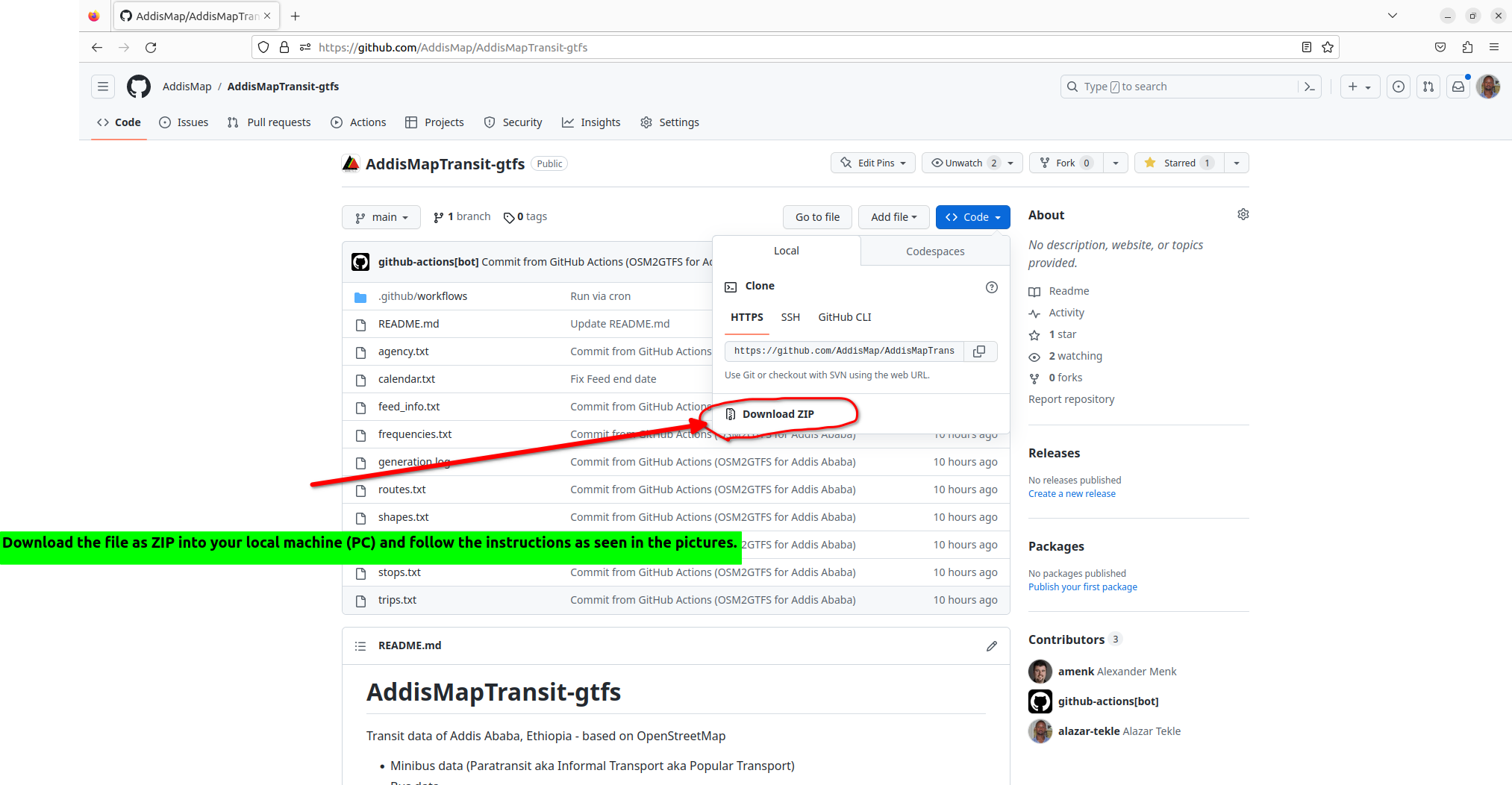 GitHub - AddisMap/AddisMapTransit-gtfs: GTFS Data for Addis Ababa Buses, LRT and Minibuses ...