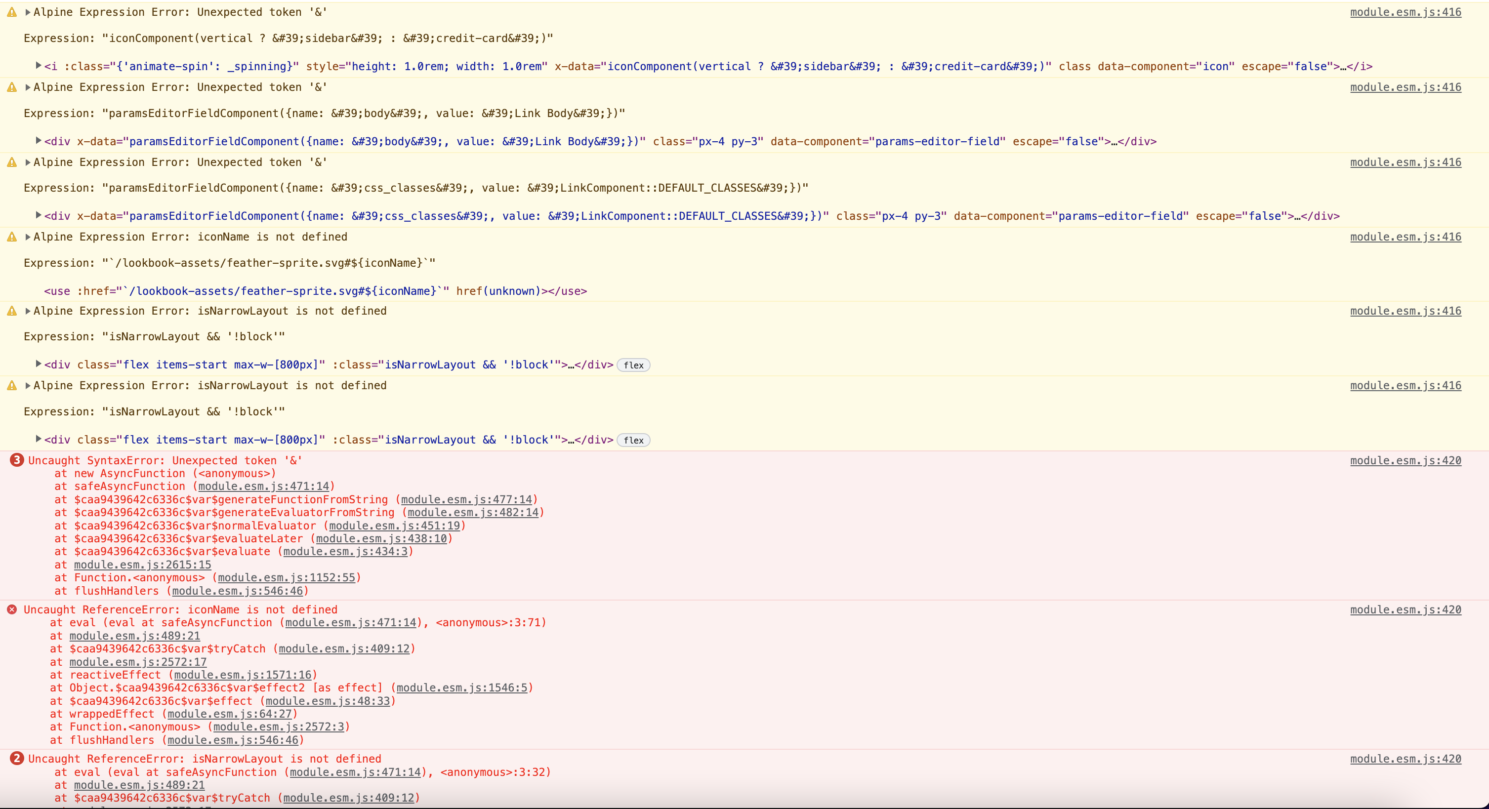 Javascript Issue Blocking Preview Updates · Issue 127 · Lookbook Hqlookbook · Github