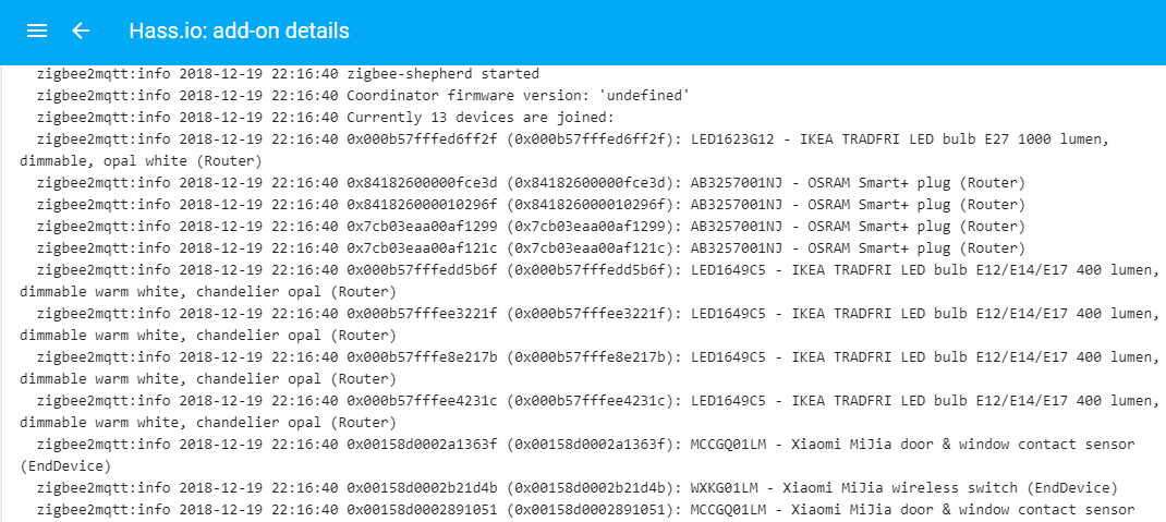 Hass IO issue after upgrade version 1.0.1 · Issue #77 · danielwelch/hassio-zigbee2mqtt · GitHub