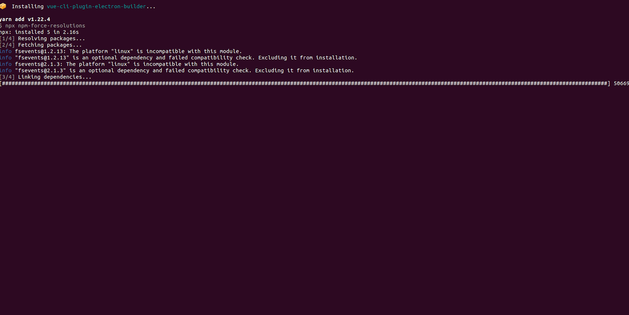 The installation phase gets "freezed" · Issue #830 · nklayman/vue-cli-plugin-electron-builder ...