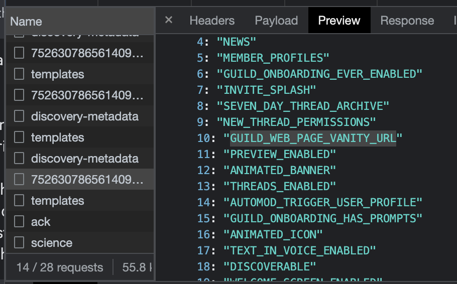 "GUILD_WEB_PAGE_VANITY_URL" Feature Persists After Disabling Webpage · Issue #6155 · discord ...