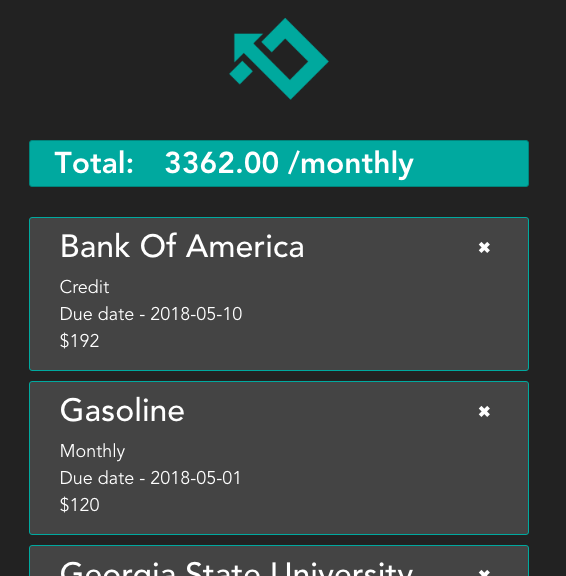GitHub - BryanEnid/progressApp: An expenses to-do list demo
