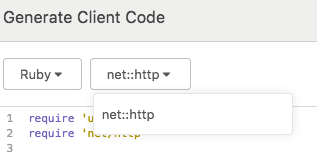 [Feature Request] Generate rest-client ruby rest-client · Issue #996 · Kong/insomnia · GitHub