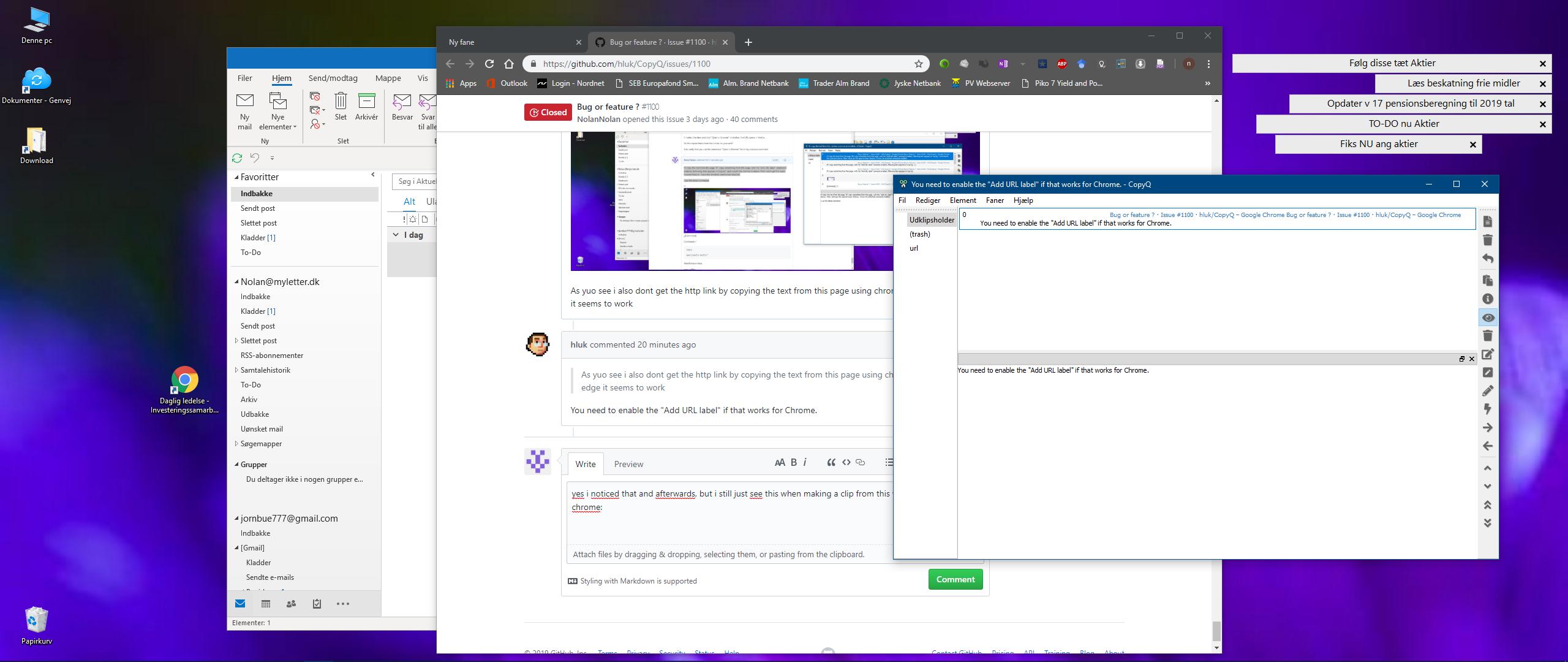 Bug or feature ? · Issue #1100 · hluk/CopyQ · GitHub