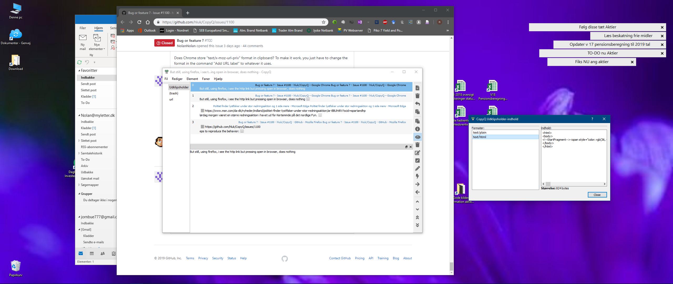 Bug or feature ? · Issue #1100 · hluk/CopyQ · GitHub