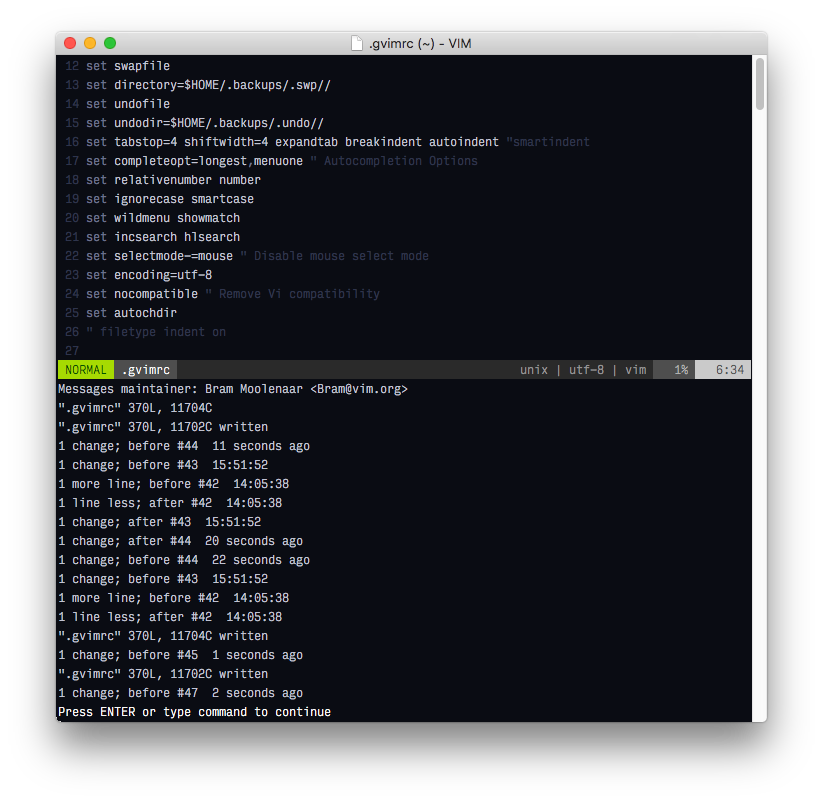 Can't change colorscheme in MacVim · Issue #308 · itchyny/lightline.vim · GitHub