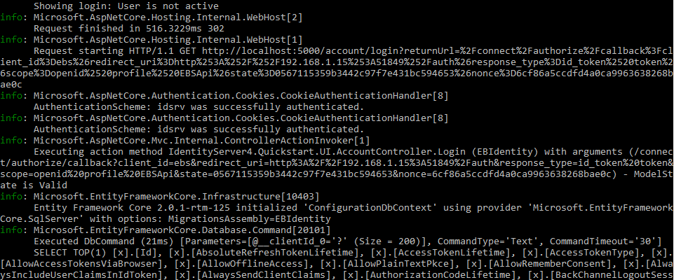 C Identityserver4 Implicitflow Authentication Redirects To Self After Success Stack Overflow