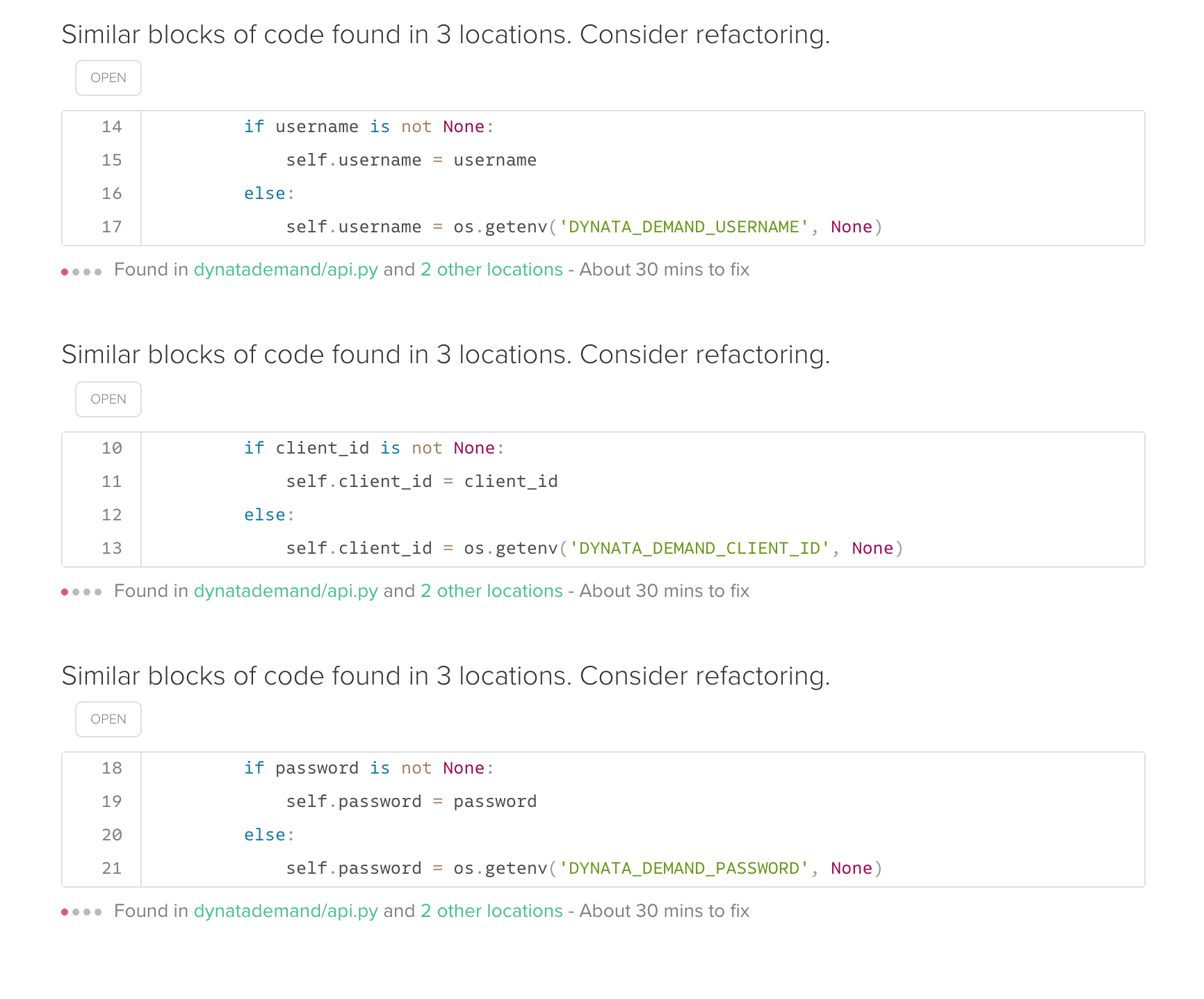 Refactor Reading In Environment Variables · Issue 46 · Dynatapython Demandapi Client · Github 