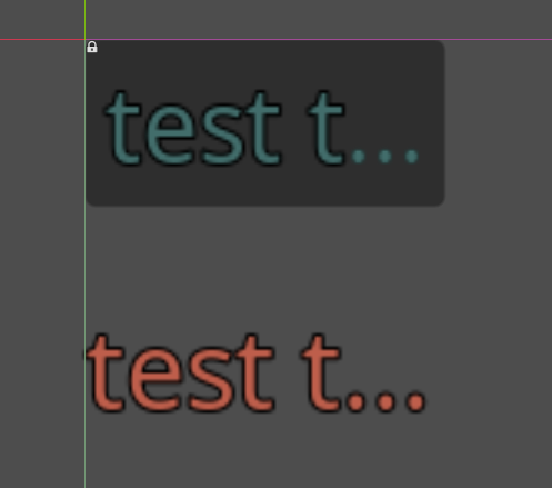 Ellipsis in `Button` nodes are drawn without outlines · Issue #79838 · godotengine/godot · GitHub
