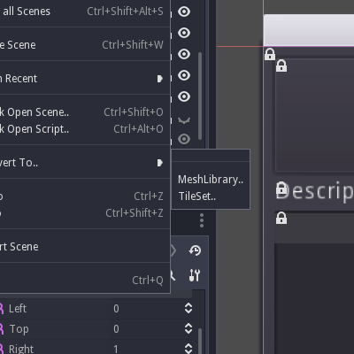 Empty segment in "Convert to.." drop menu · Issue #10872 · godotengine ...