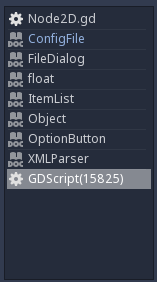 Built-in scripts being listed after doc pages · Issue #15827 · godotengine/godot · GitHub