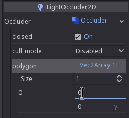 Editing a Vector2Array in the inspector can make the cursor disappear ...