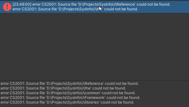 CSC.RSP reference lines produce error · Issue #67590 · dotnet/roslyn · GitHub