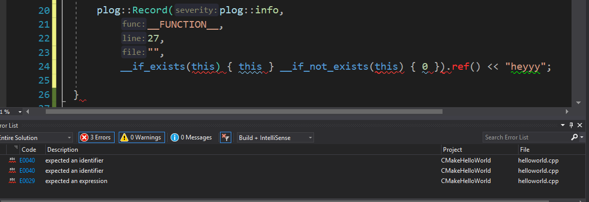 Static analysis error "Cannot resolve symbol 'ref'" · Issue #116 · SergiusTheBest/plog · GitHub
